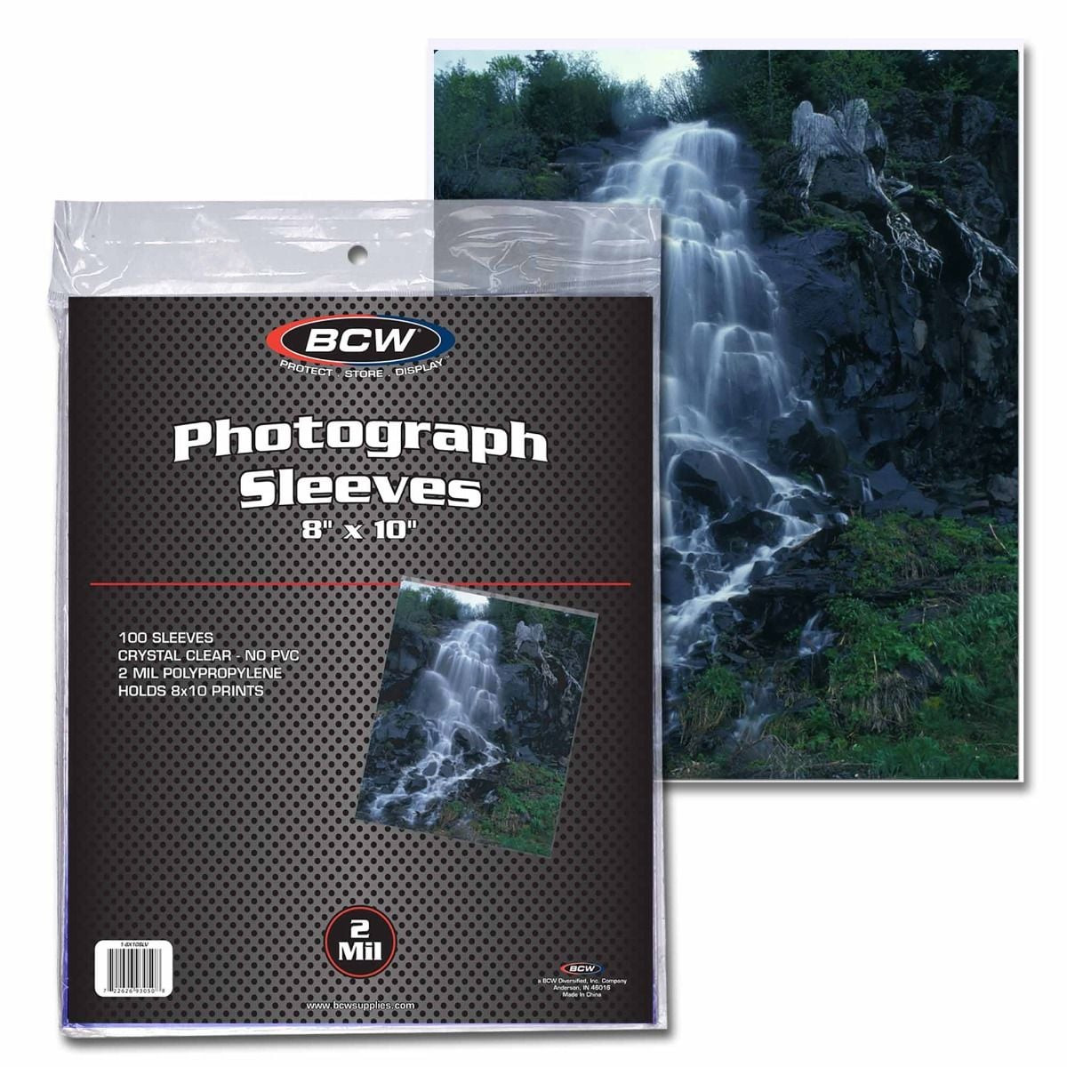 BCW 8x10 Photo Sleeves (100 Pack) – Archival Acid-Free Polypropylene ...
