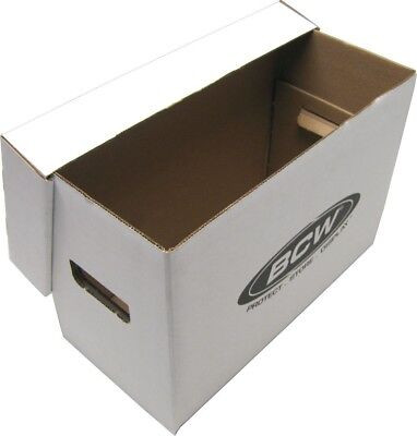 2 BCW Short Comic Book Storage Boxes