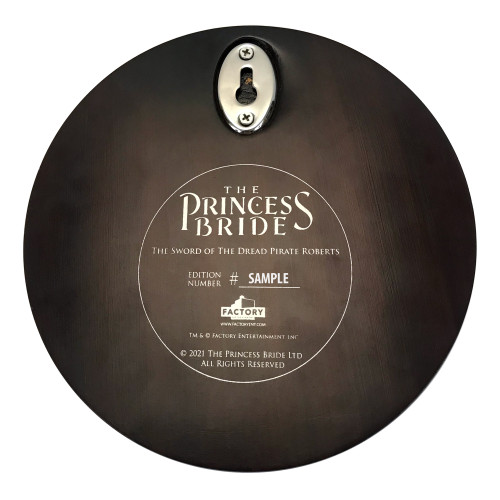 The Princess Bride - Dread Pirate Roberts Sword Prop Replica ...