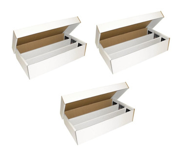 3X BCW Super Shoe Storage Box (3,000 CT.) | Collectiblesupply.com
