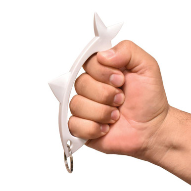 SHAR-KEY Self-defense Keychain White | Collectiblesupply.com