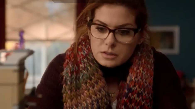 Debra Messing wearing Face a Face Shade 2 Eyeglasses in The Mysteries ...