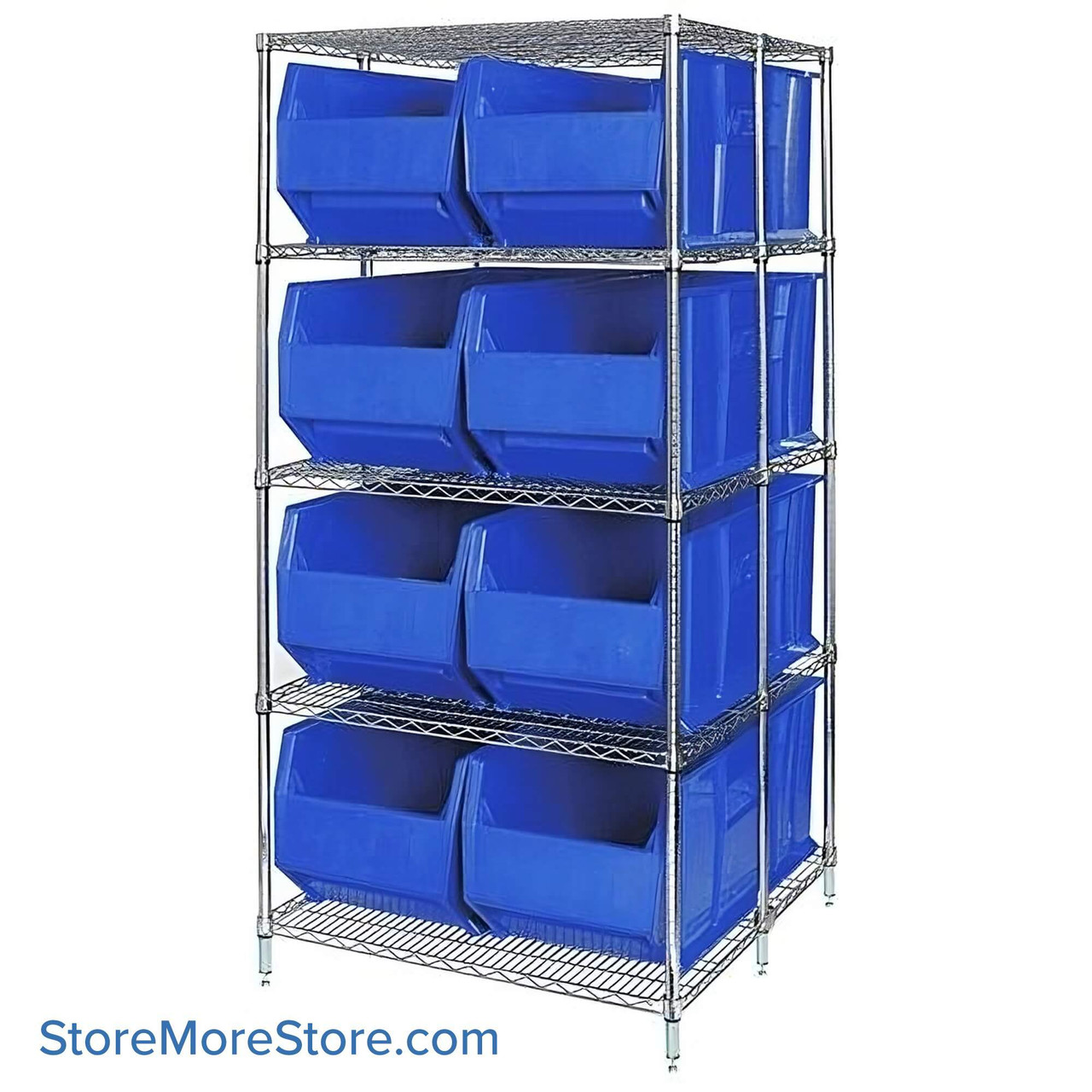 Large Bin Storage Rack