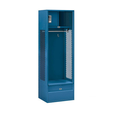 Metal Gear Lockers 24''W x 24''D x 72''H - 71024BL-U