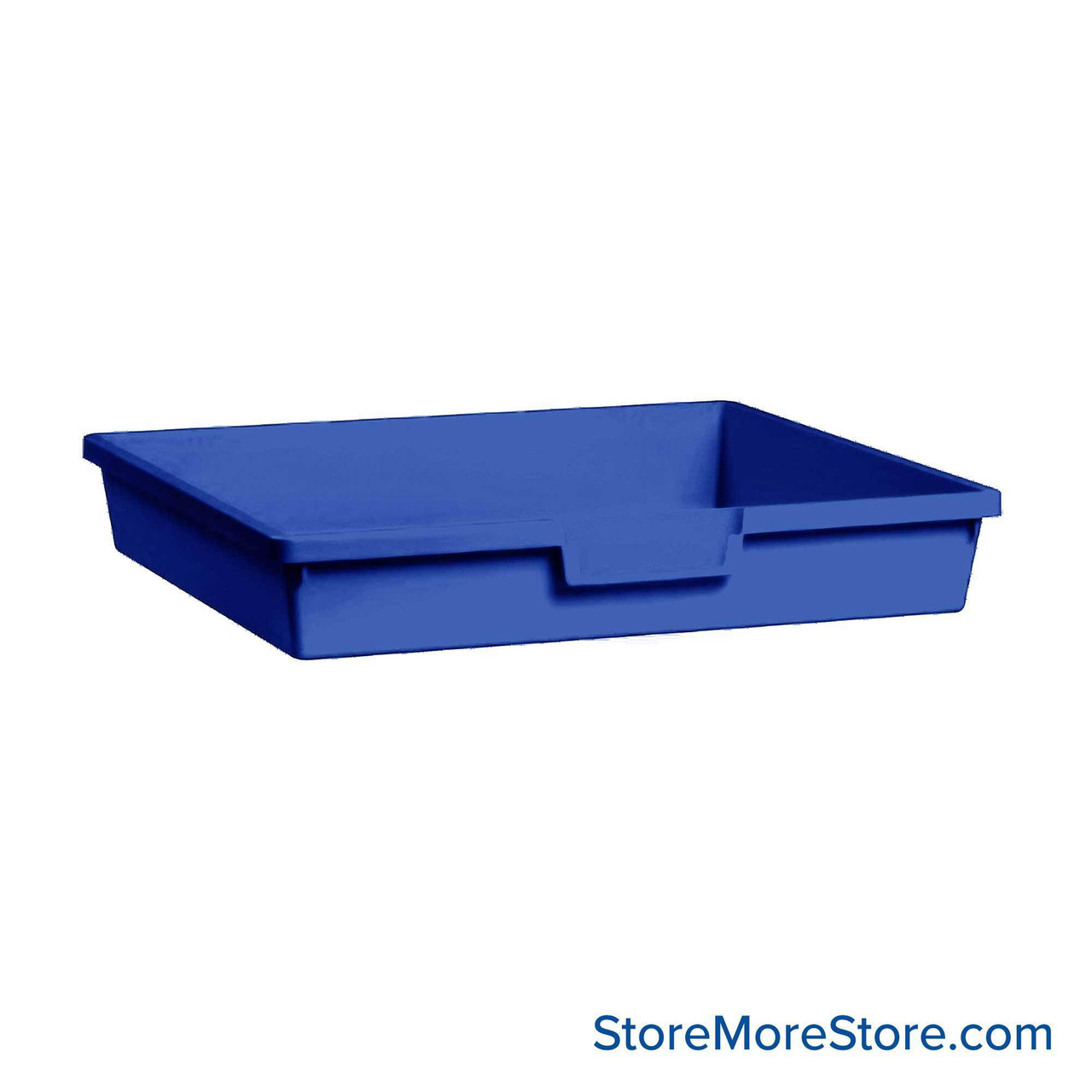Plastic Storage Trays 19''W x 17''D x 3''H- EWSD.BLU
