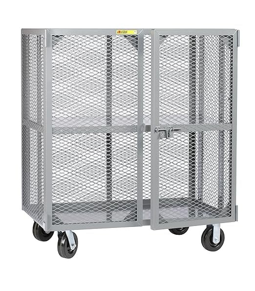 Wire Mesh Cabinet 51''W x 25''D x 52''H- SC-2448-6PH
