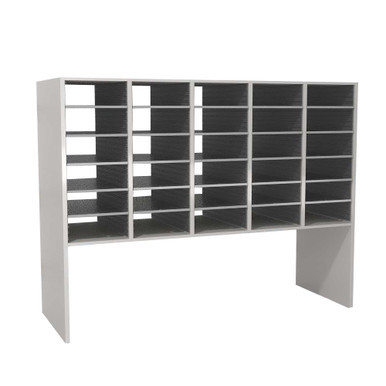 Oversize Mail Sorter, 42.5" W x 30" H, 24" Sorting Height, Plexiglass ...