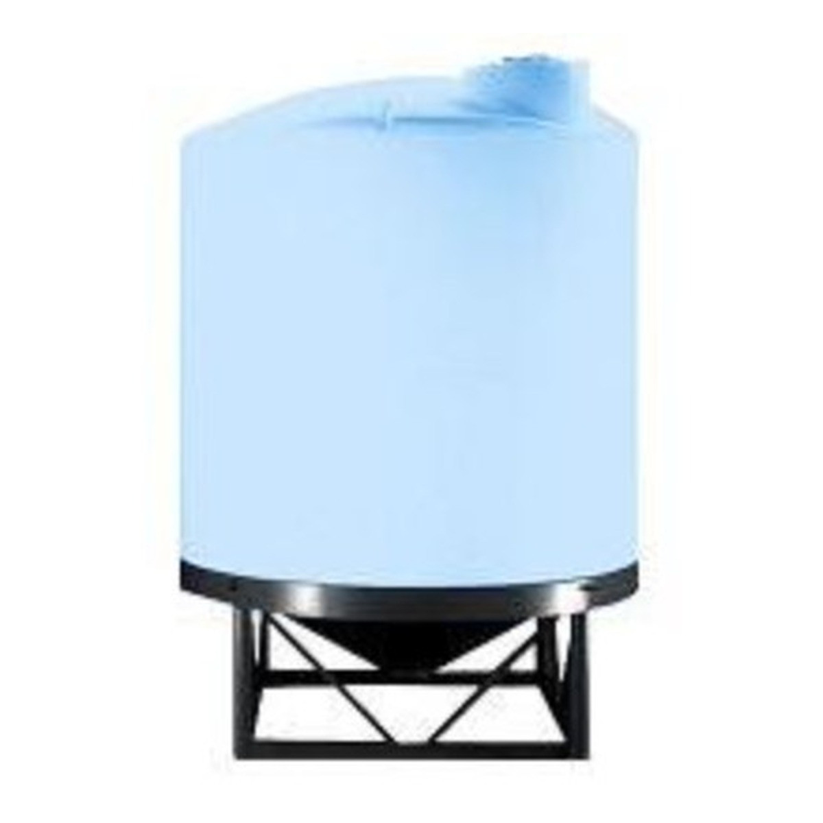 1,720 Gallon Heavy Duty Cone Bottom Tank, 91'' Dia x 78'' H ...