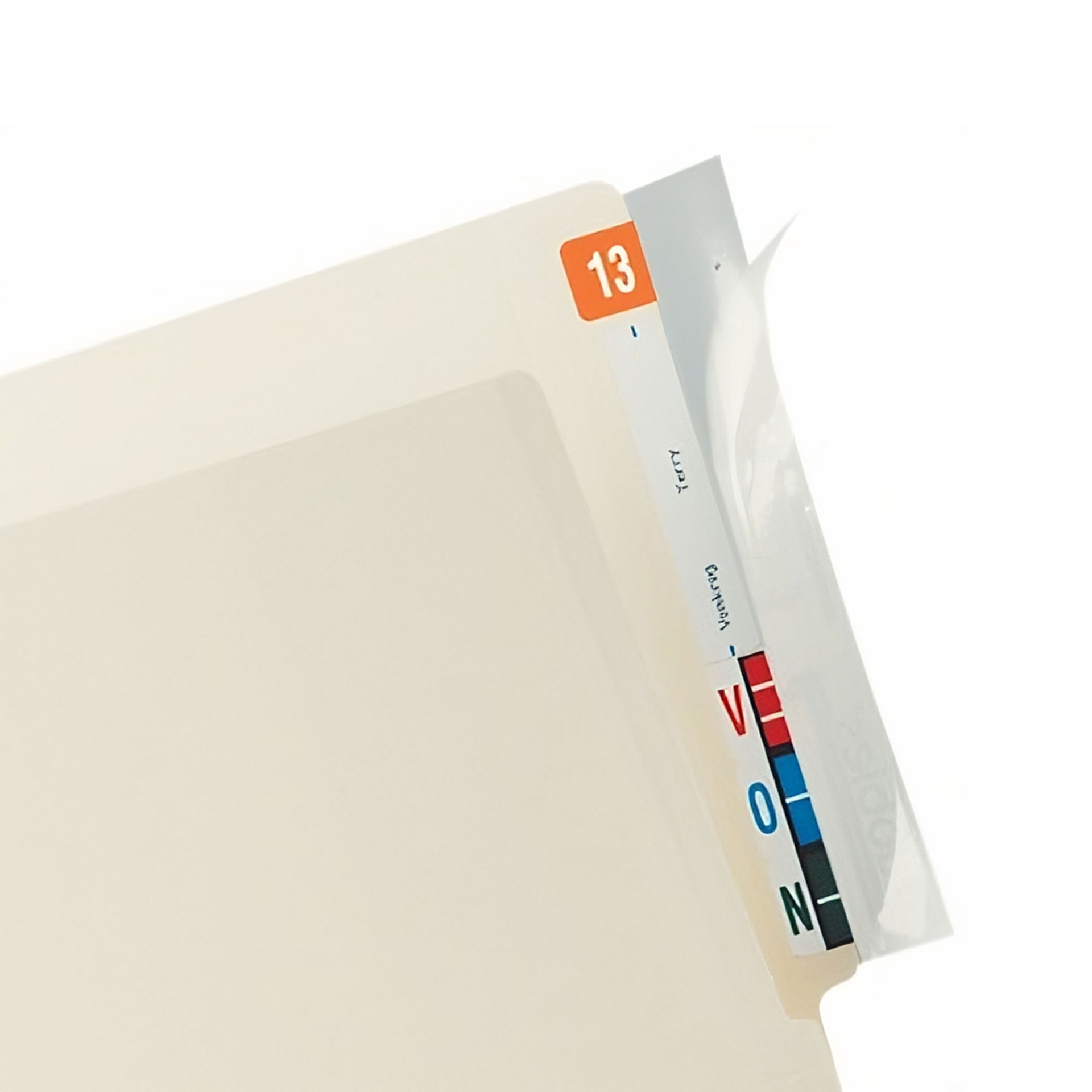 File Folder Label 6 Per Sheet