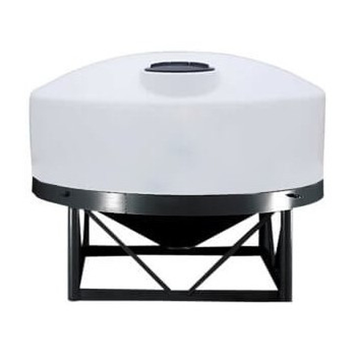 1,020 Gallon Cone Bottom Tank, 91'' Dia x 53'' H | StoreMoreStore