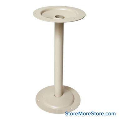 Locker Bench Pedestals, 8" W x 8" D x 15.88" H, Tubular