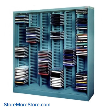 CD Storage Rack, 300 CD Capacity