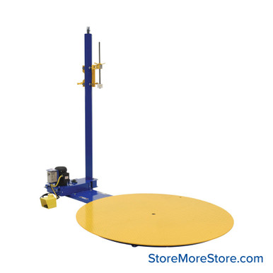 Turntable Stretch Wrapper, 24" W x 73" D x 120" H, 70" Turntable Diameter