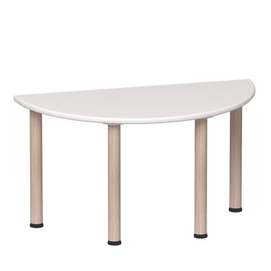 Semi Circle Classroom Table, 19" High