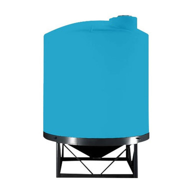 2,500 Gallon Heavy Duty Cone Bottom Tank, 91'' Dia x 108'' H ...