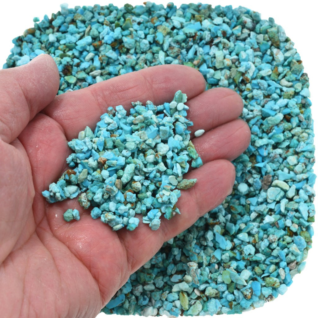 Natural Sleeping Beauty Turquoise Chips Furniture Wood Crafting Inlay 1 ...