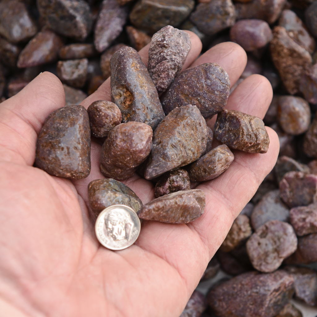 Large Rough Burmese Ruby Nuggets 27021