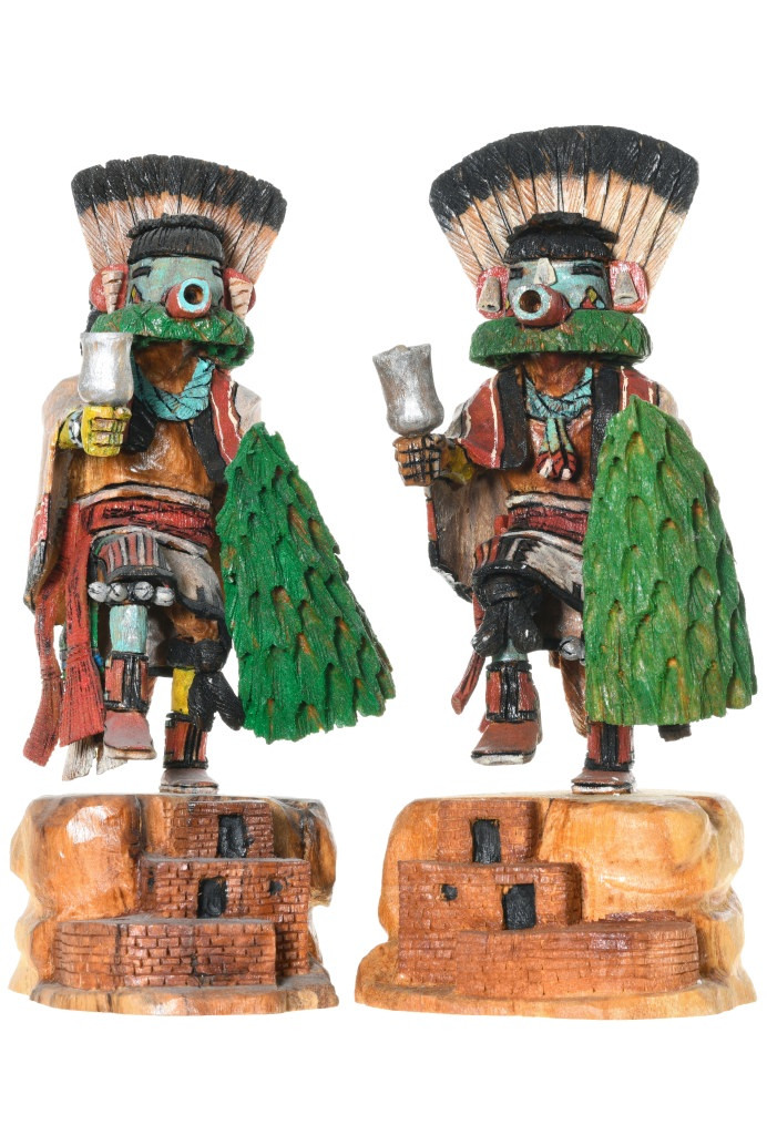 Medium Size Collectible Hopi Early Morning Singer Kachina by Milton ...