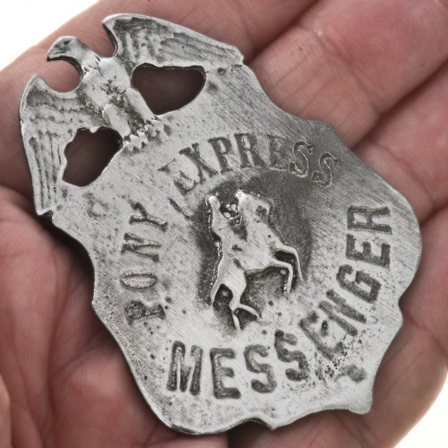 Pony Express Messenger Badge 29192