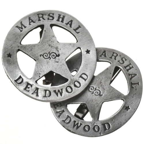 Deadwood Marshal Silver Badge 29184