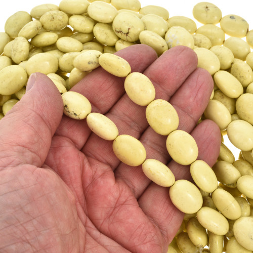 Turquoise Magnesite Beads | Yellow Magnesite Beads | Yellow Turquoise Beads