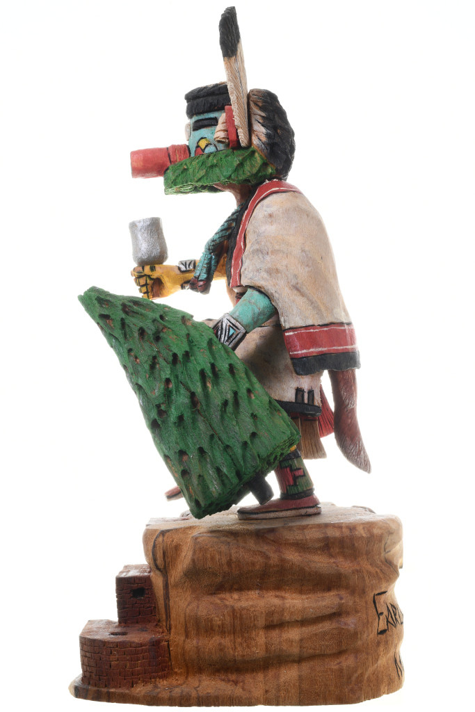 Large Size Hopi Early Morning Singer Kachina by Milton Howard 30745