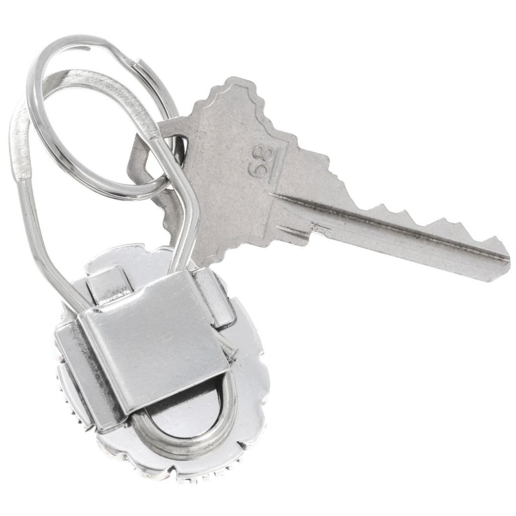 Native American Designed Turquoise Key Ring 43287