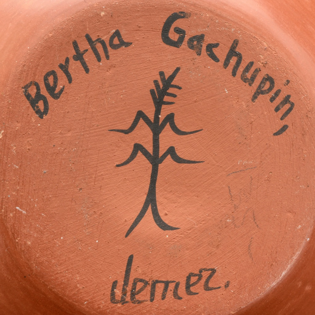 Authentic Jemez Pueblo Hand Painted Pottery by Bertha Gachupin 44897