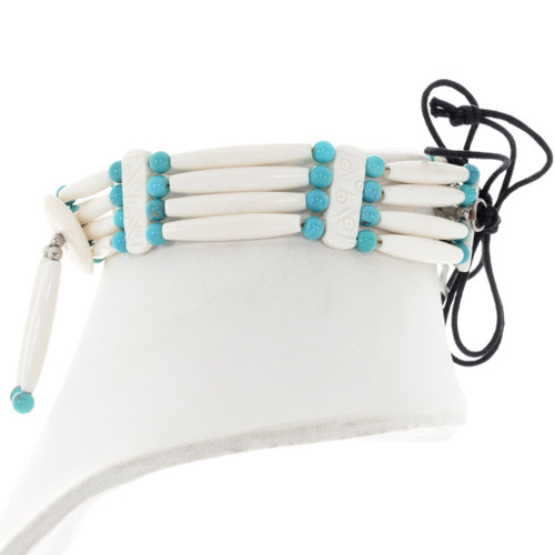 Native American Turquoise Designed Choker 43201