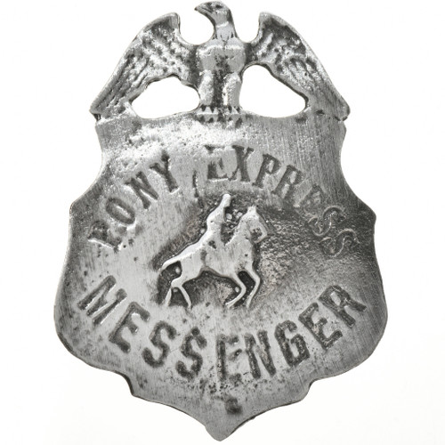 Pony Express Messenger Badge 29192