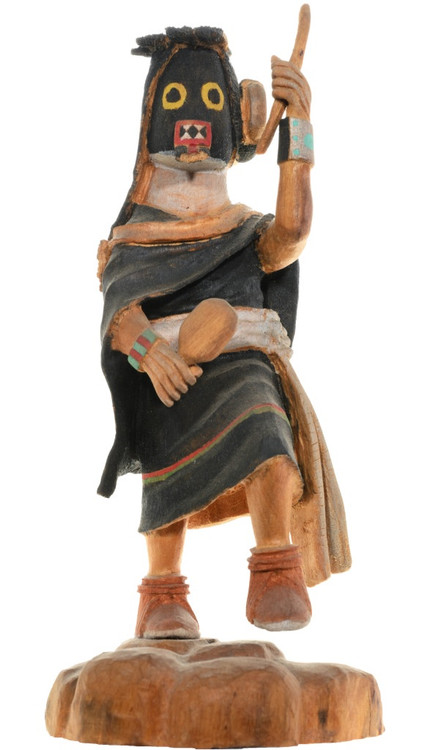 Authentic Hopi Warrior Maiden Kachina Doll Collectible 43092