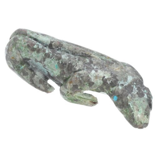 Zuni Lizard Fetish Serpentine Carving 37944