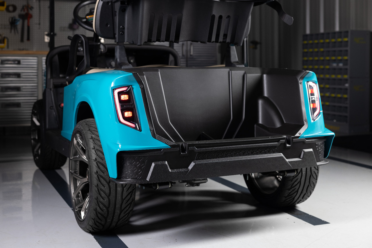 Madjax Apex Body Kit For Ezgo Rxv Golf Cart Aqua Fits 2008 2022 Models Performance Plus Carts
