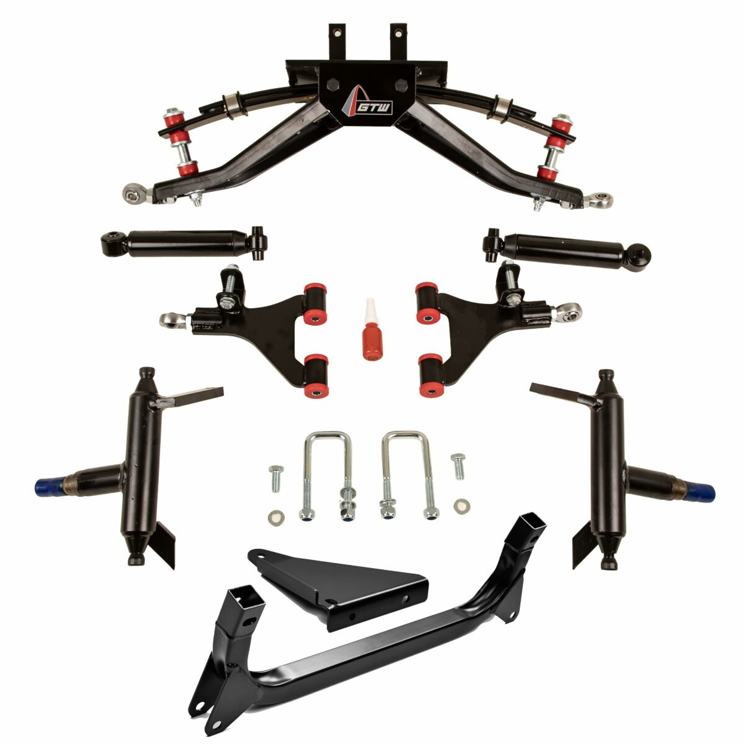 Gtw 4 Double A Arm Golf Cart Lift Kit For Yamaha Drive2 2017 Up With