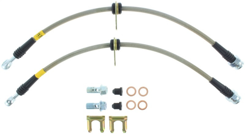 StopTech 2014 Ford Fiesta ST Stainless Steel Front Brake Lines - Down ...