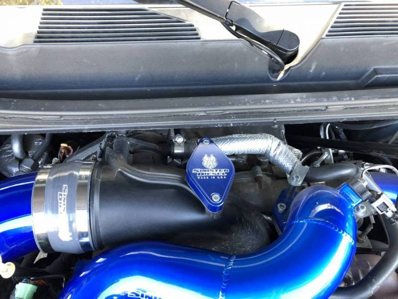 Sinister Diesel 11-15 Chevy Duramax LML Intake Bridge - Down East Offroad