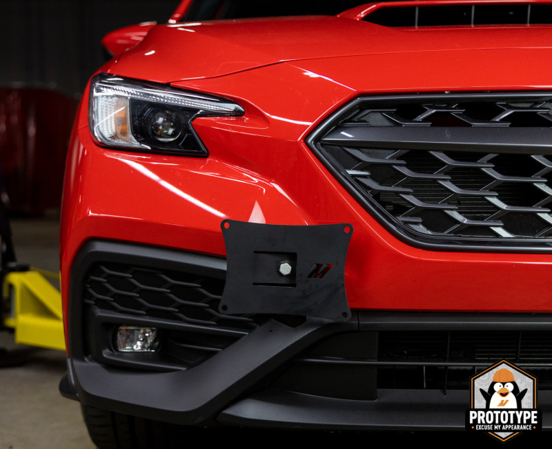 Mishimoto 2022+ Subaru WRX License Plate Relocation Kit - Down East Offroad