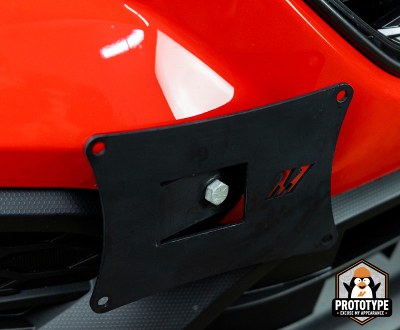 Mishimoto 2022+ Subaru WRX License Plate Relocation Kit - Down East Offroad