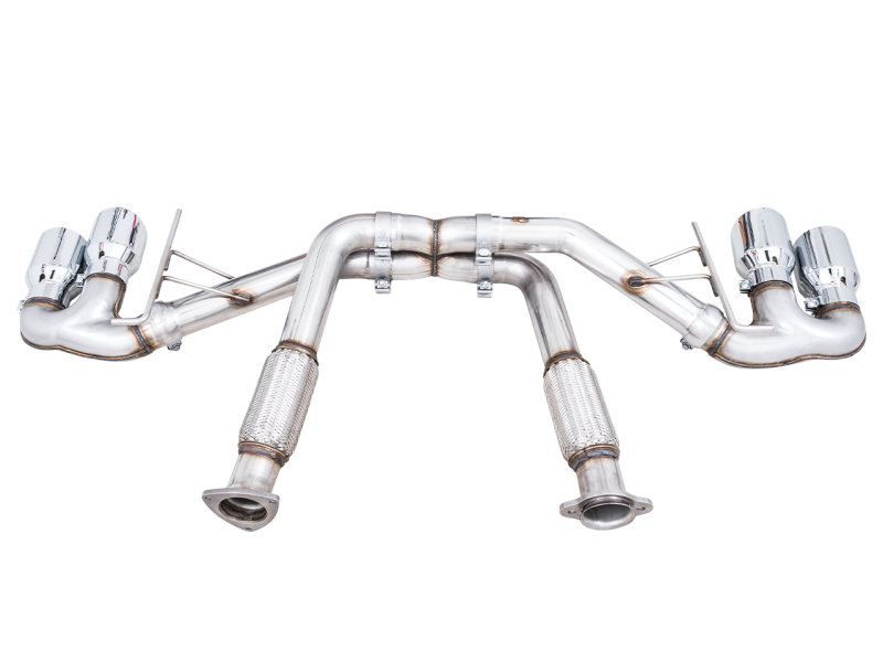 AWE Tuning 2020 Chevrolet Corvette (C8) Track Edition Exhaust - Quad ...
