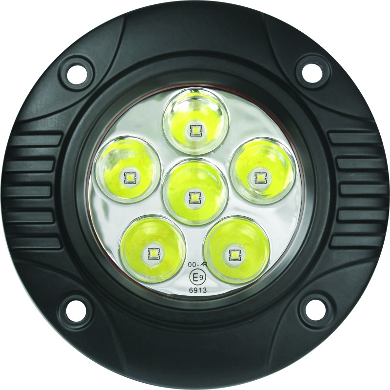 Hella Value Fit 90mm 6 LED Light - FLSH Off Road Spot Light - Down East ...