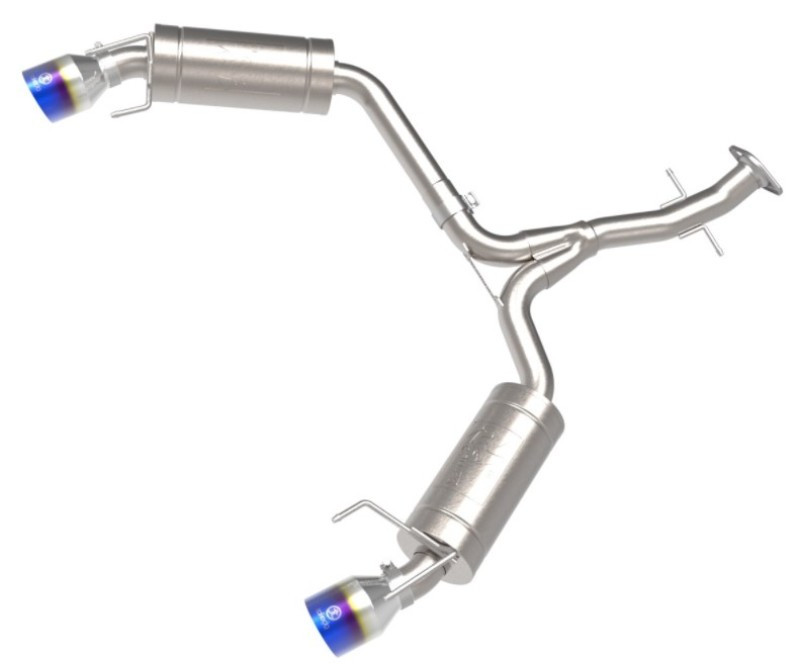 aFe POWER Takeda 06-13 Lexus IS250/IS350 SS Axle-Back Exhaust w/ Blue ...