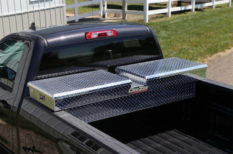 Deezee Universal Tool Box - Red Crossover - Double BT Alum Full Size ...