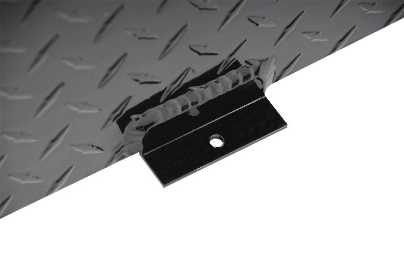 Deezee Universal Tanks - Wedge Rectangle Black Tread Aluminum - Down ...