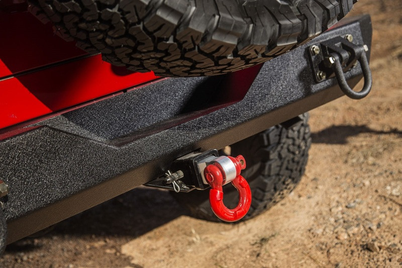 Rugged Ridge 2 inch Aluminum Two Position Draw Bar - Down East Offroad