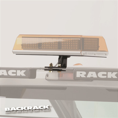BackRack Light Bracket 16in x 7in Base Center Mount - Down East Offroad