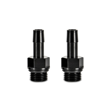 Mishimoto 2pcs M16x1.5 3/8in Aluminum Catch Can Fitting Black - Down ...