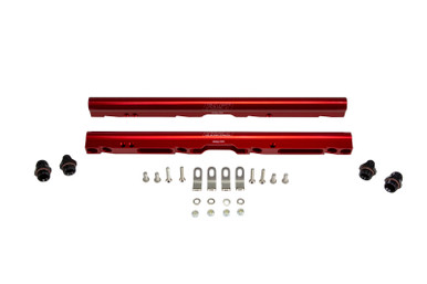 FAST Billet Fuel Rail Kit for LS1/LS6 LSX Intake Manifold - Red - Down ...
