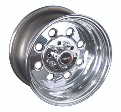 Weld Draglite 15x6 / 5x5 BP / 3.5in. BS Polished Wheel - Non-Beadlock ...