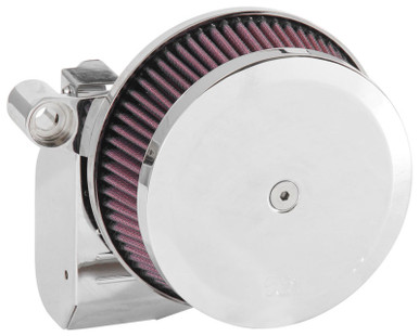 K&N Street Metal Intake System - Hammer- Chrome Intake System-Harley ...