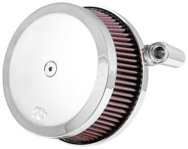 K&N Street Metal Intake System - Hammer Chrome Intake System-Harley ...